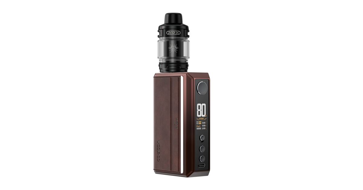 VooPoo Drag 5 Kit s UFORCE-X Tank (Gradient Brown) - eJuice.cz