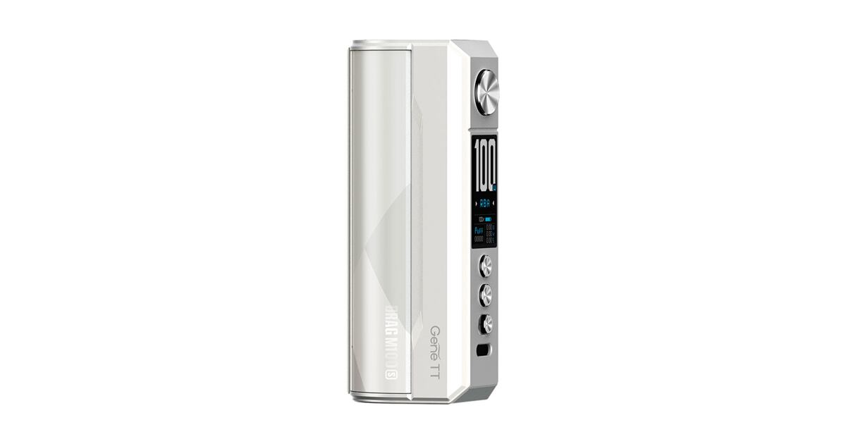 VooPoo Drag M100S Mod (Pearl White) - eJuice.cz