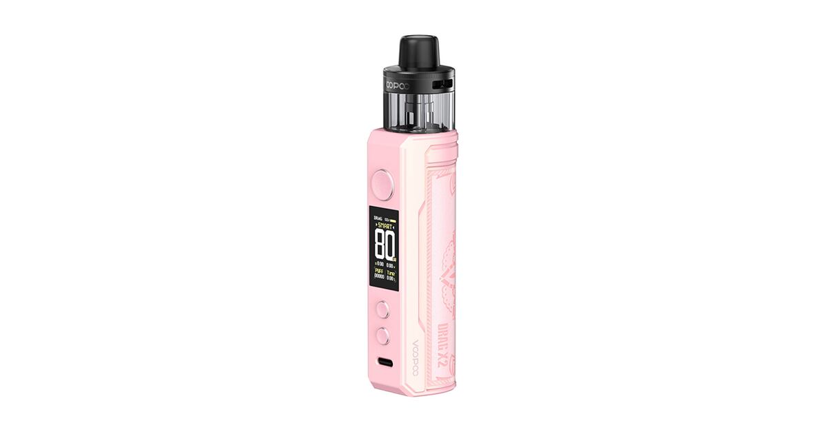 VooPoo Drag X2 Pod Kit (Glow Pink) - eJuice.cz