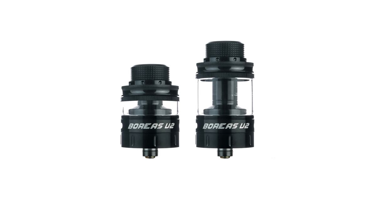 Clearomizér Augvape Boreas V2 RTA 2,5ml/5ml (Černý) - eJuice.cz