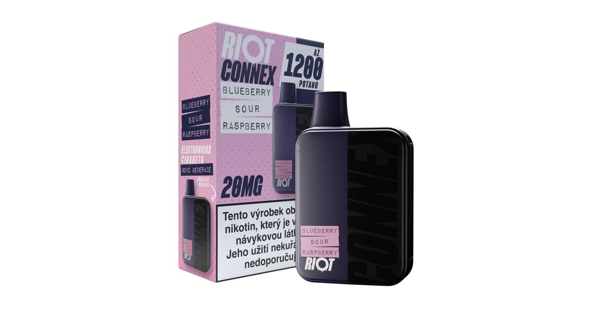 RIOT Connex Kit (Blueberry Sour Raspberry) - eJuice.cz